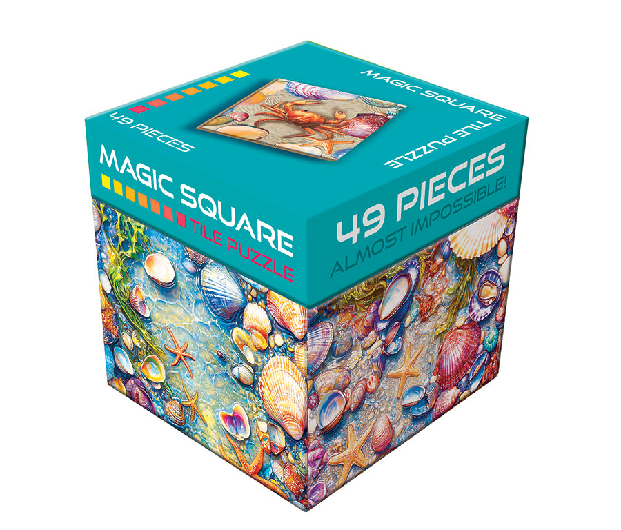 Magic Square Puzzle: Tidal Pool (49pc) — Outset Media