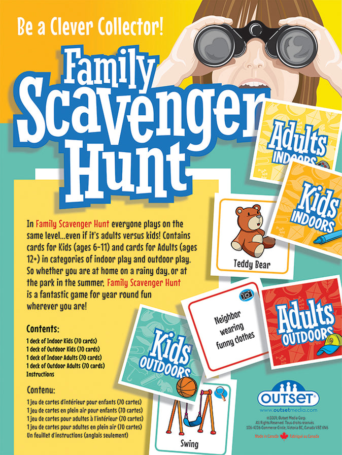 Family Scavenger Hunt (new design) — Outset Media