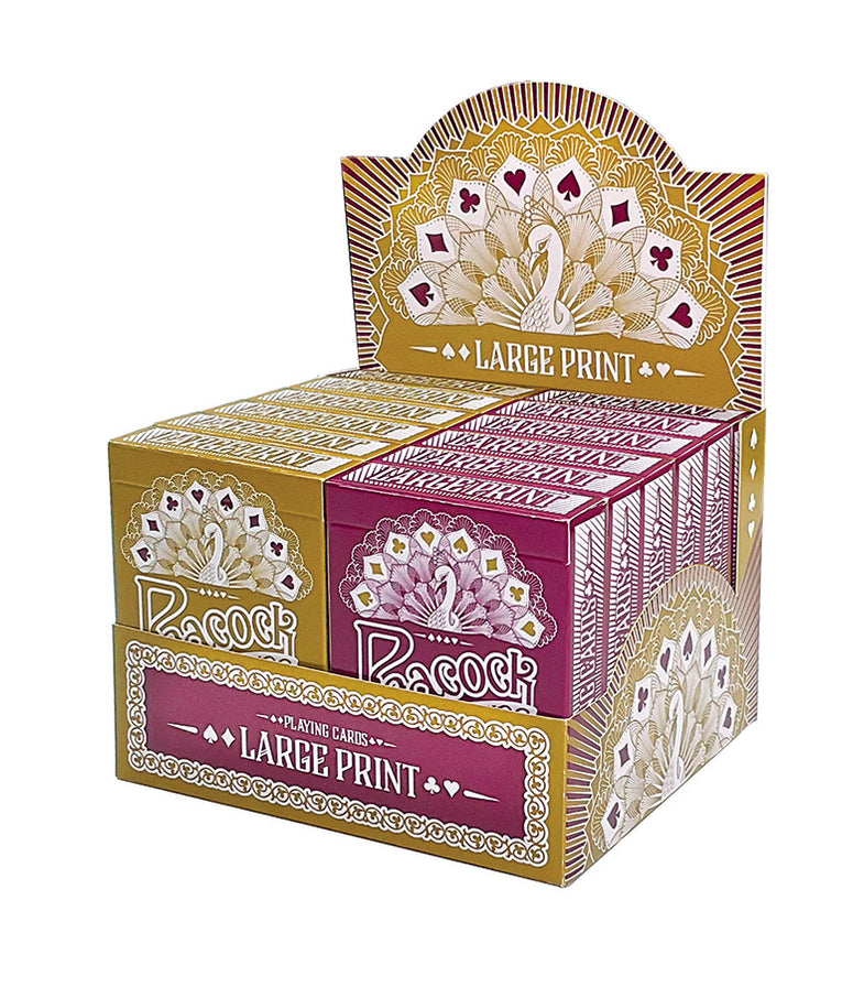 Large Print Playing Cards (12 in PDQ) — Outset Media