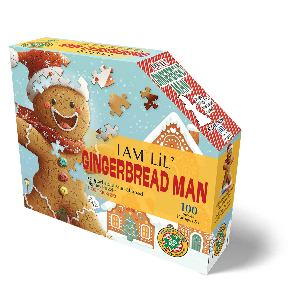 I AM Bear (550 pc) Madd Capp Shaped Puzzle - Distributed by Outset ...