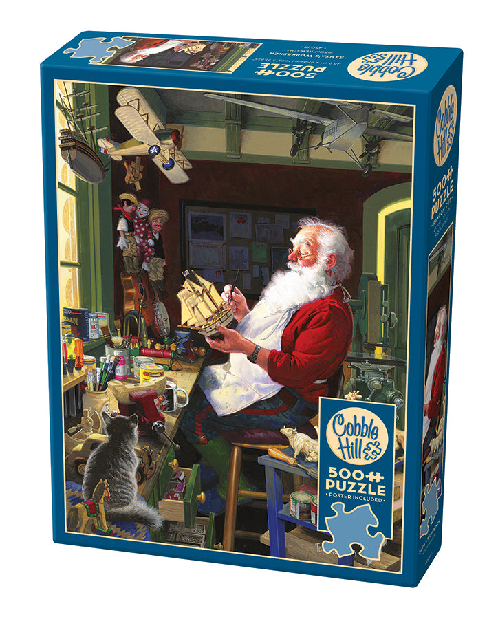 Santa's Workbench | 500 Piece — Outset Media