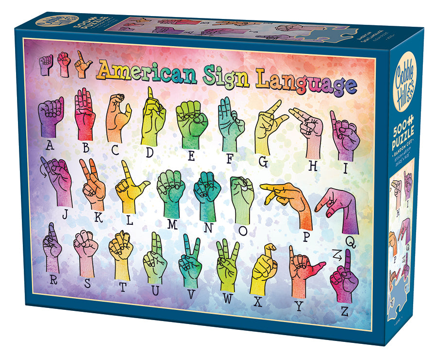 American Sign Language | 500 Piece — Outset Media