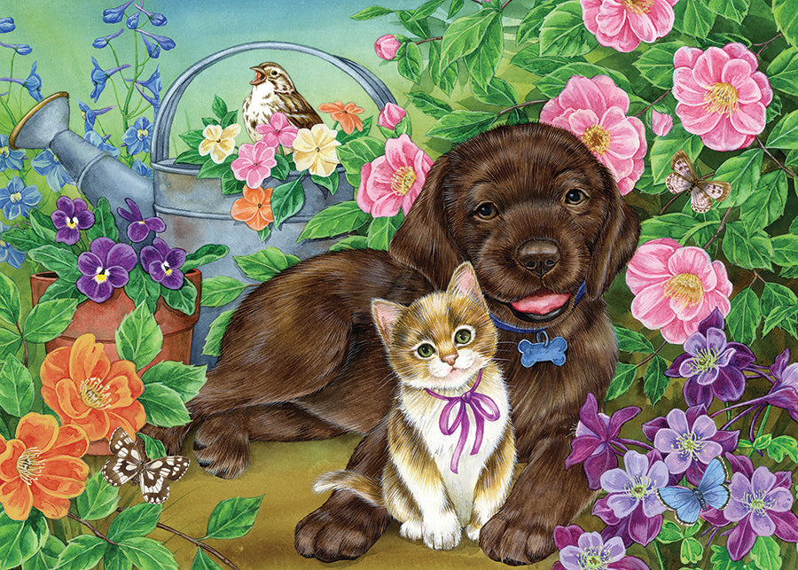 Calico and Chocolate (tray) | 35 Piece Tray — Outset Media