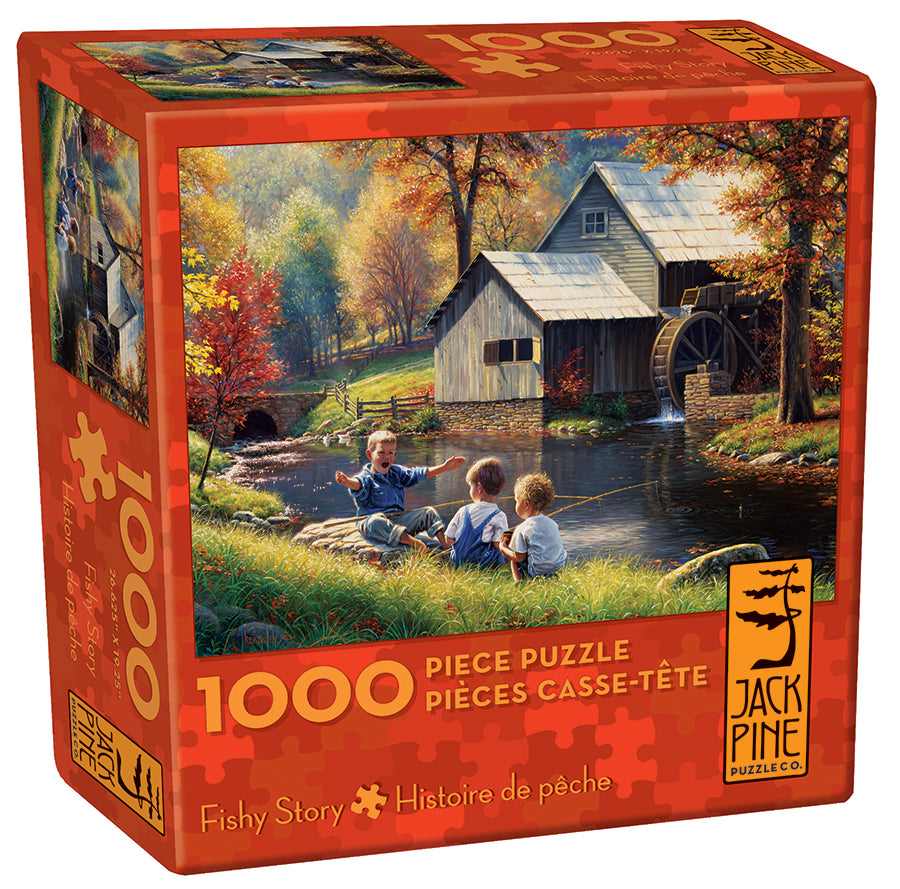 Fishy Story | 1000 Piece | Jack Pine — Outset Media