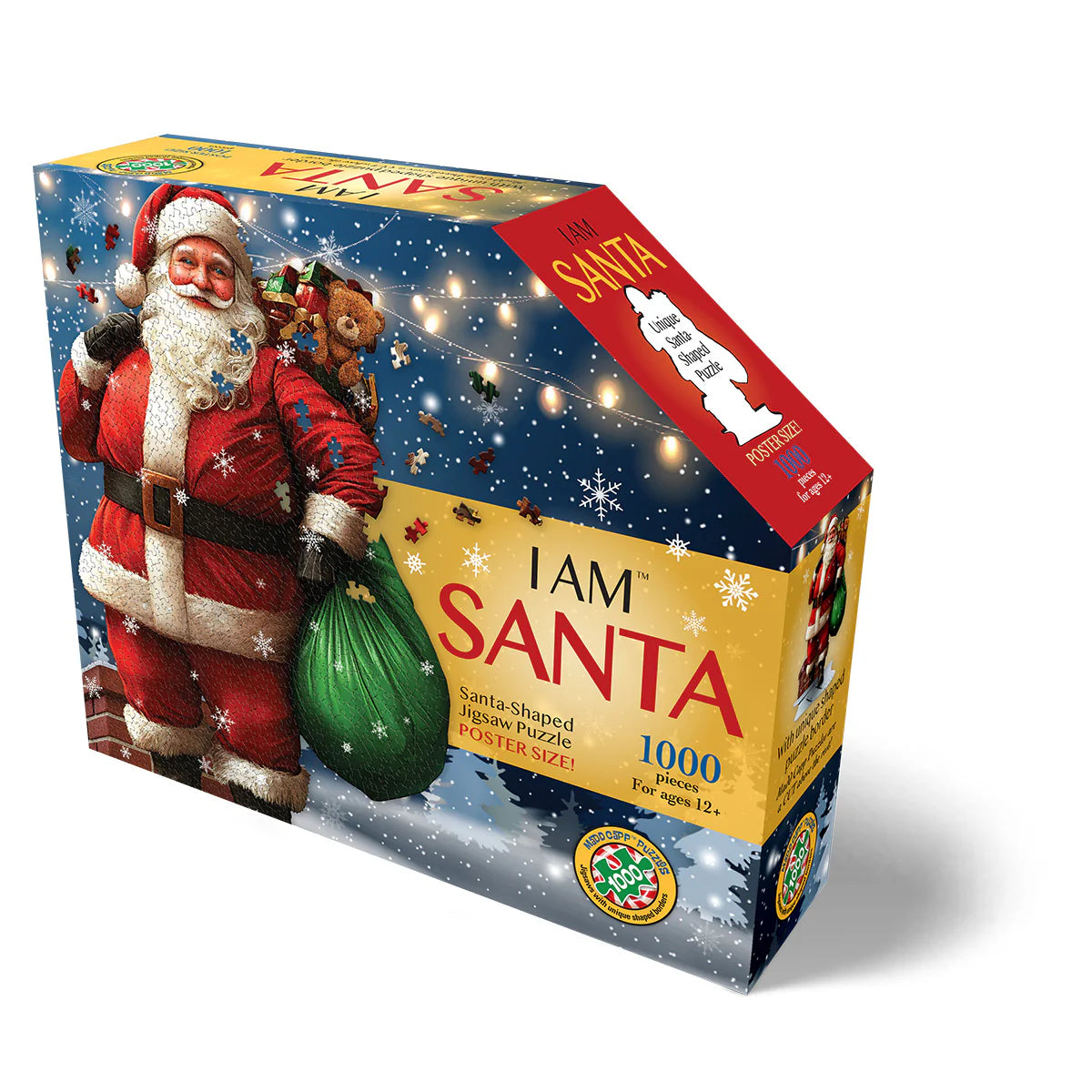 I AM Bear (550 pc) Madd Capp Shaped Puzzle - Distributed by Outset ...