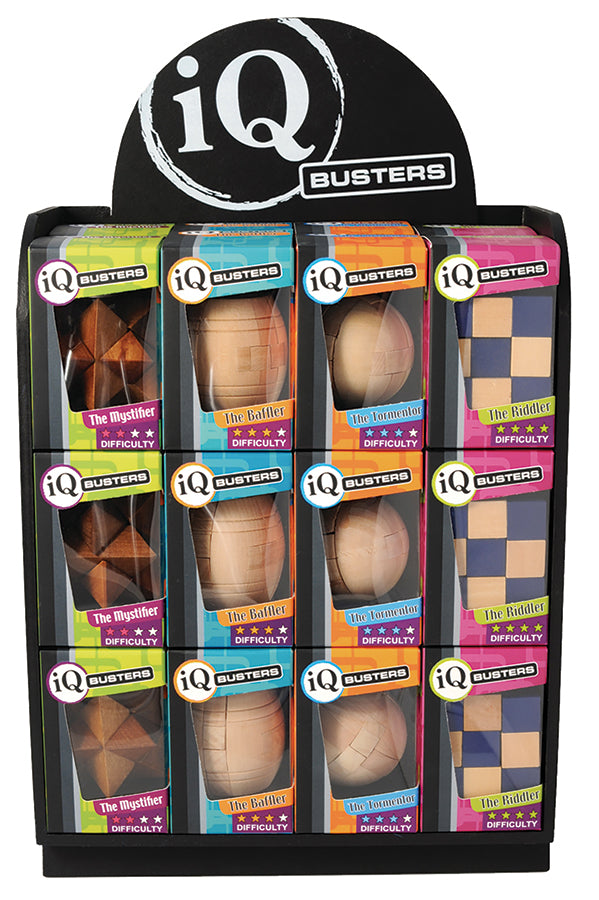 IQ Busters: Wooden Puzzle (24 in PDQ) — Outset Media