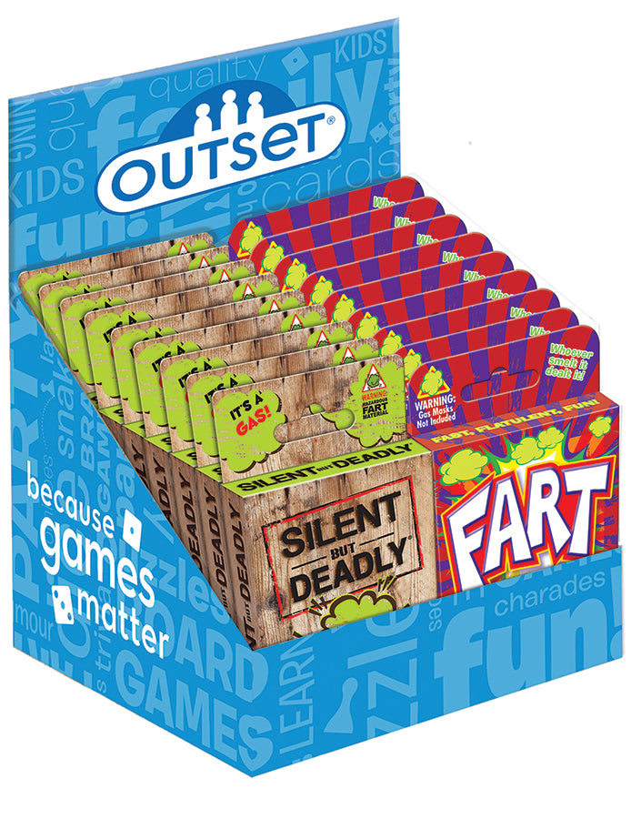 Card Games DISPLAY | 2 wide Qty 18 — Outset Media