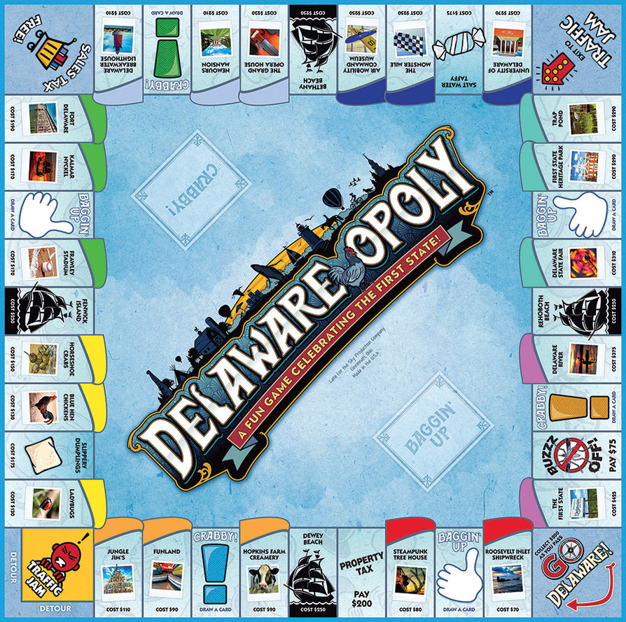 Delaware-Opoly (state) — Outset Media