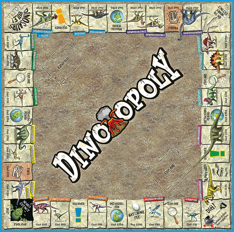 Dino-Opoly (new design) — Outset Media