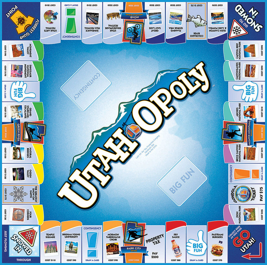 Utah-Opoly (state) — Outset Media