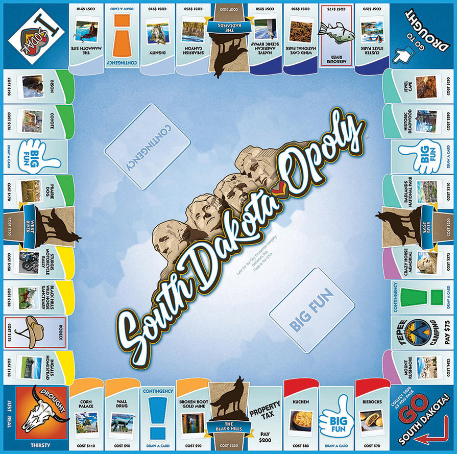 South Dakota-Opoly (state) — Outset Media
