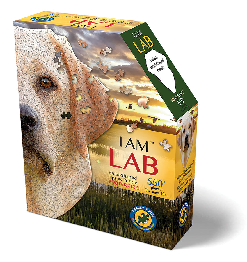 I AM Lab (550 pc) Madd Capp Shaped Puzzle - Distributed by Outset — Outset Media