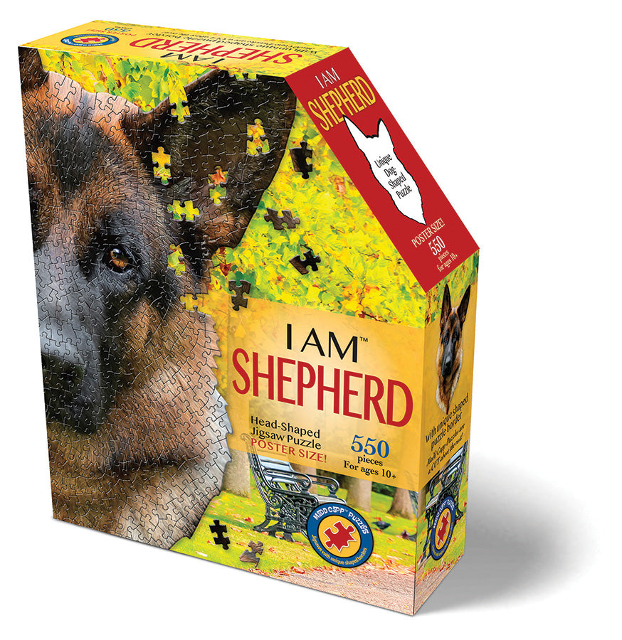 I AM Bear (550 pc) Madd Capp Shaped Puzzle - Distributed by Outset ...