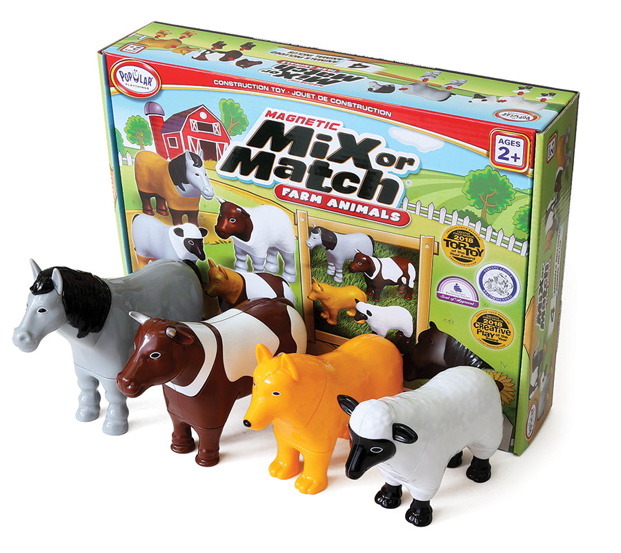 Mix or Match Farm Animals (Bilingual) — Outset Media