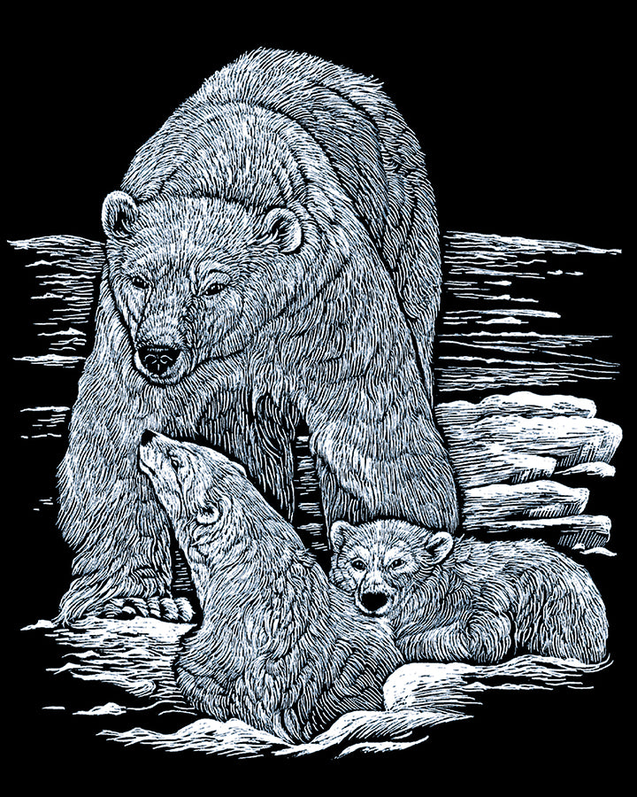 EGRVart Polar Bear and Cubs | Must order in multiples of 3* per SKU ...